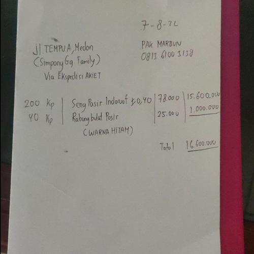 Jual SENG GENTENG METAL MULTIROOF PASIR BAJA RINGAN TEBAL 0,30 - Nota ...