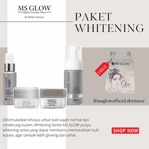 Jual MS GLOW Paket Whitening Series Resmi - Kota Surabaya - MS GLOW ...