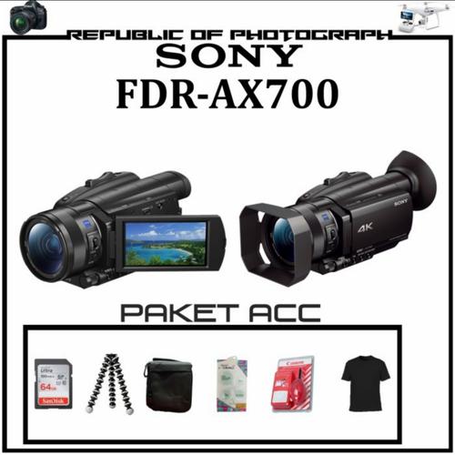 Jual Sony FDR-AX700 4K Camcorder - Sony FDR-AX700 4K - UNIT ONLY ...