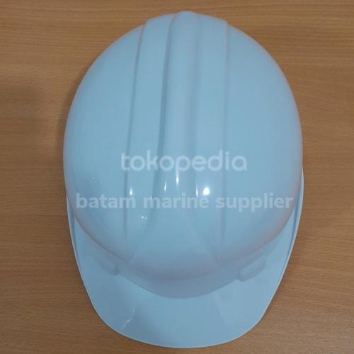Jual Safety Helmet White Master / Helm Proyek / Helm Kerja Putih Master ...