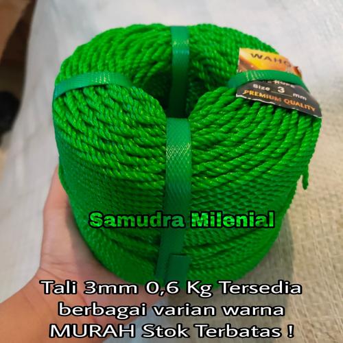 Jual Tali Tambang 3mm / Tali 3mm PE 1 ROL Murah Bagus - oren - Jakarta ...