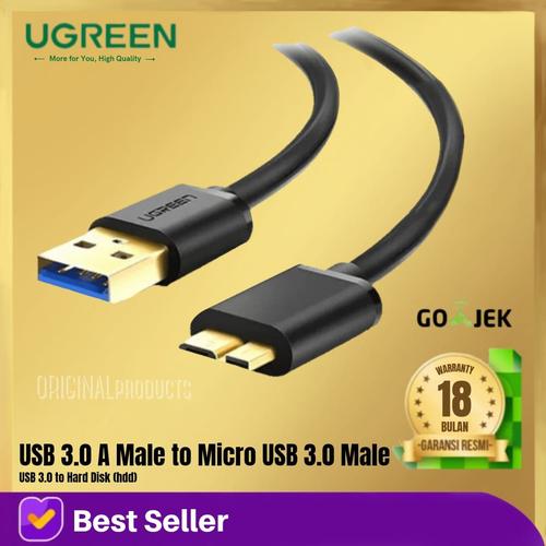 Jual KABEL EXTERNAL HARDDISK USB 3.0 CABEL HDD HD HARDISK 0.5 METER ...