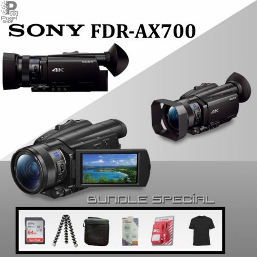Jual Sony FDR-AX700 4K Camcorder - Handycam Sony FDR-AX700 4K - Unit ...