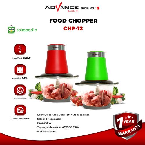Promo Food Chopper Advance CHP-12 Food Grade Penggiling Daging Sayur ...