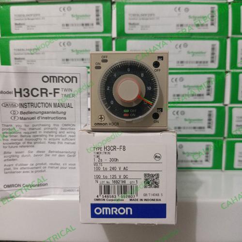 Jual Omron H3CR-f8 100-240VAC Timer Twin Original - Jakarta Pusat ...