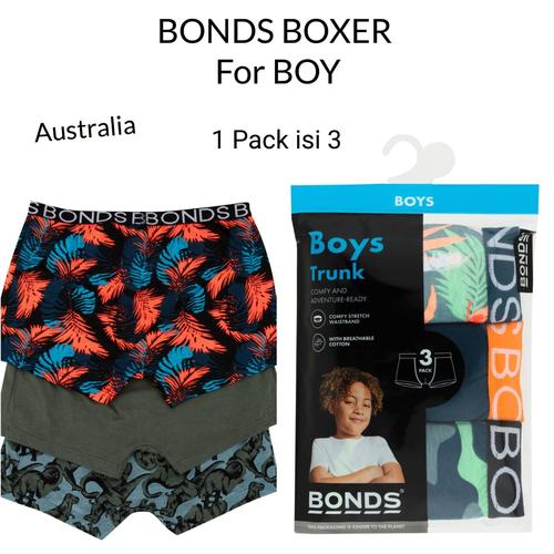 Jual Underwear Bonds Anak Laki-Laki/Bons Aussie/Bonds Boxer for Kids ...