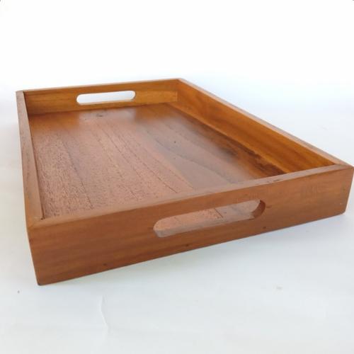 Jual Tray baki nampan kayu jati asli - MEDIUM - Kab. Gunungkidul - hill ...