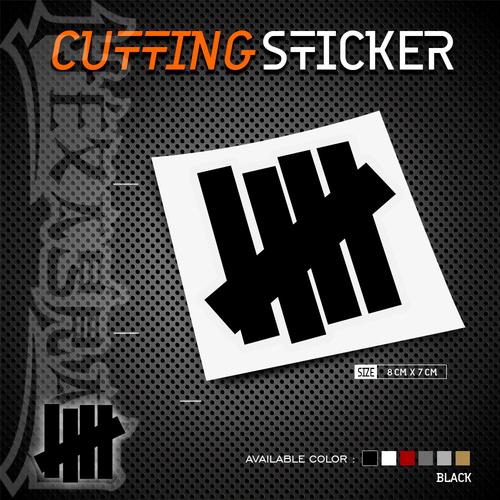 Jual Cutting Sticker Undefeated Logo | Stiker Cutting Logo Undefeated ...