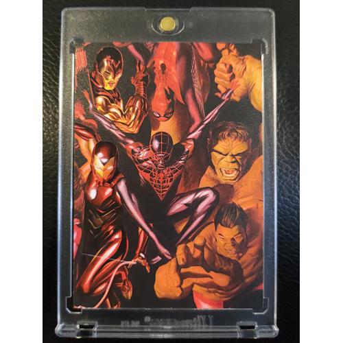 Jual Marvel Anniversary Spiderman Hulk Ironman Alex Ross Trading cards ...