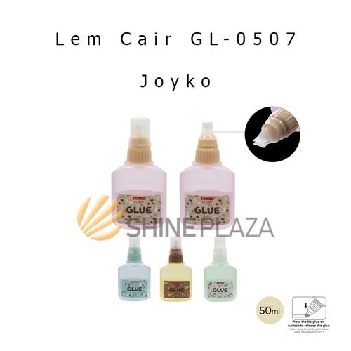 Jual Liquid Glue Lem Cair Joyko GL-0507 50ml - Lem Multipurpose ...
