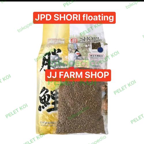 Jual JPD SHORI FLOATING SIZE S & M 1KG 500gram pelet ikan koi koki ...