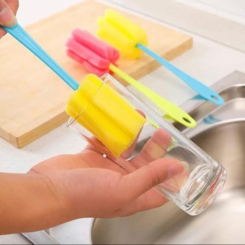 Jual Sikat botol lipat spons pencuci botol susu / spons gelas cuci ...