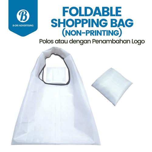 Jual Foldable Shopping Bag - Tas Belanja Lipat Custom Polos (NON ...