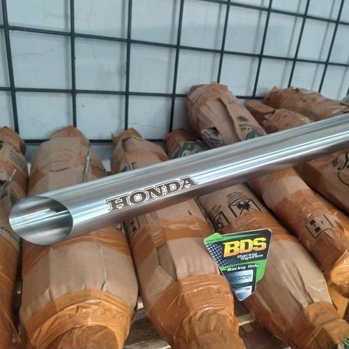 Jual Knalpot Custom Bambu Runcing Freeflow Logo Honda | Bisa Request ...