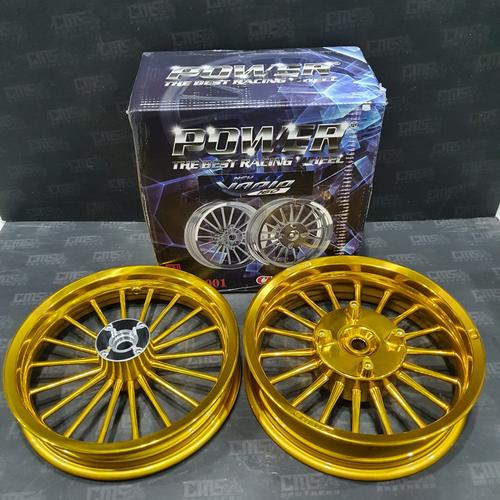 Jual Velg Velek Racing Power Classic Ring 14 New Honda Vario 160 Gold ...