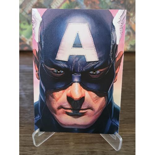 Jual Marvel Anniversary Captain America Alex Ross Trading cards ...