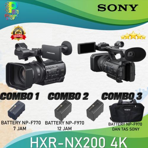 Jual Sony HXR-NX200 4K Camcorder / Sony NX200 4K Exmor R CMOS - BASIC ...