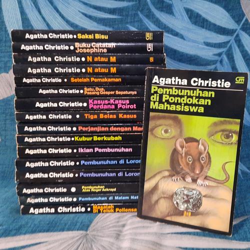 Jual Buku Novel Agatha Christie Berbagai Judul - Kota Tangerang Selatan - Minat VS Koleksi ...