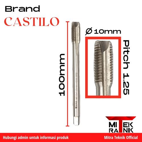 Jual Tap baut 14 drat M10 x 1.25 x 100mm castilo - Kab. Kebumen - Mitra ...