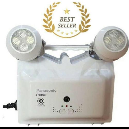 Jual lampu emergency panasonic LDR400N twin spot led - LDR400N ...