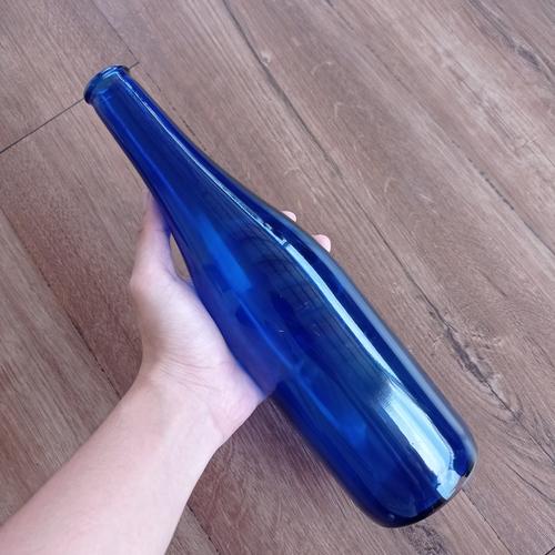 Jual Botol Kaca Biru 750ml (Blue Solar Bottle) - Kota Bekasi - Blue ...