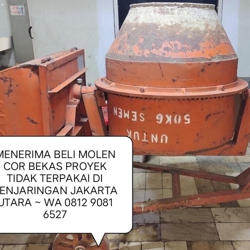 Jual Menerima Mesin Molen Cor Beton Bekas Proyek Penjaringan Jakarta ...