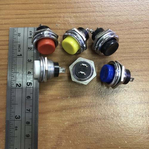 Jual Tombol Push Button Ds 212 Push On Besi Push On Besar Besi