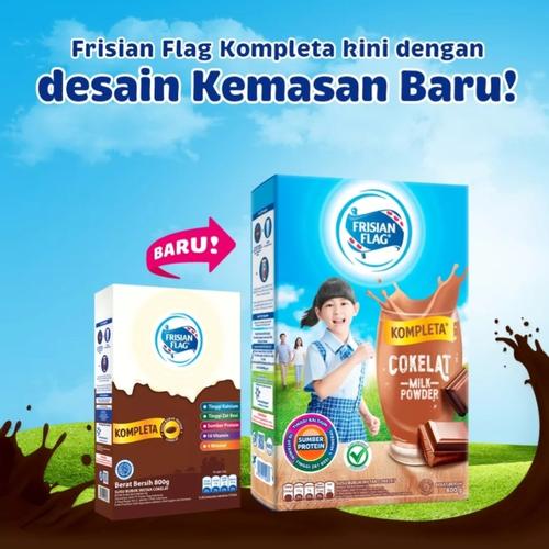 Jual Frisian Flag kompeta susu bubuk coklat 800gram - Jakarta Barat ...