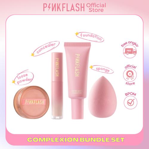Promo PINKFLASH Oil-control Base Foundation Loose Powder Concealer ...