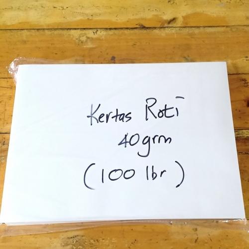 Jual Kertas Roti Bungkus/ 5+ Uk./ Burger/ Tatakan Pizza/ Anti Minyak/ 1 ...