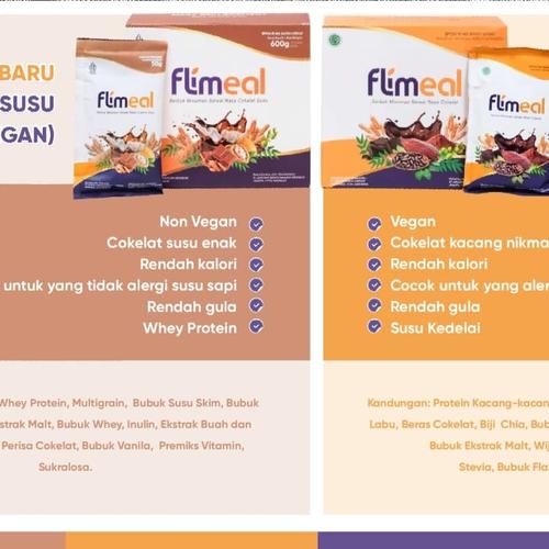 Jual Flimeal Choco Milk | Rasa Coklat Susu | 1 Box 12 Sachet | Original ...