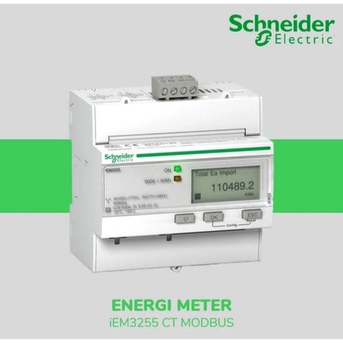 Jual Schneider electric KWH energi meter iEM3255 CT modbus A9MEM3255 ...