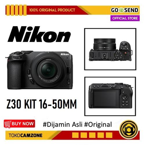 Promo Nikon Z30 Kit 16-50mm Lens Mirrorless Camera Cicil 0% 3x ...