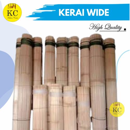 Jual Kerai Bambu Wide Tirai Bambu 2X2 Meterl - 1x2 meter - Kota Bandung ...