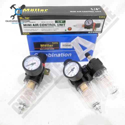 Jual MOLLAR Mini Air Control Unit 1/4"-Filter Air Kompresor Udara ...