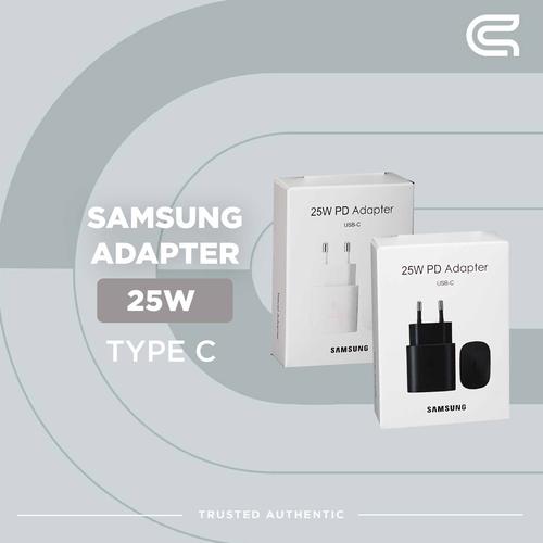 Jual SAMSUNG USB C POWER ADAPTER 25 WATT ORIGINAL BERGARANSI - Hitam ...