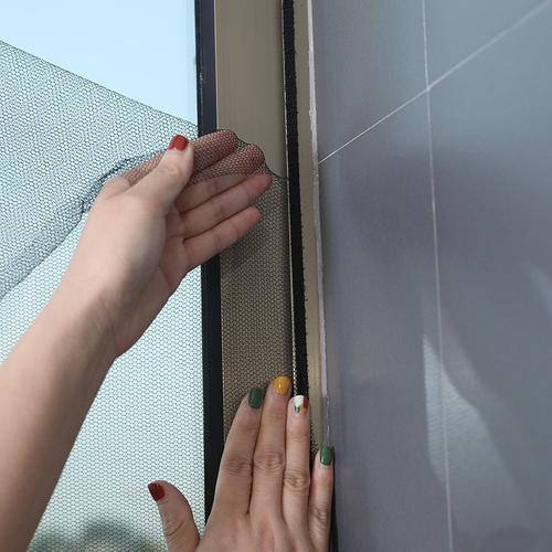Jual 1,5M x 2M Tirai Penutup Jendela jaring Anti Nyamuk Serangga Tempel ...