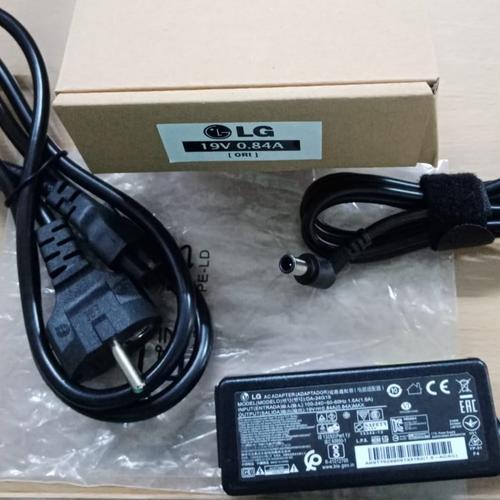 Jual Adaptor untuk LED Monitor/TV LG 19V 0.84A - Baru (Original) - Kota ...