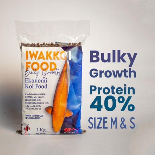Jual Pakan Koi - Iwakkoi Food varian Ekonomi 1 kg - S - Kab ...
