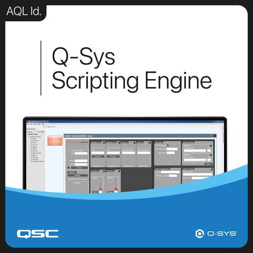 Jual Q-SYS Core 110 Scripting Engine Software License, Perpetual - Jakarta Utara - AQL Id ...