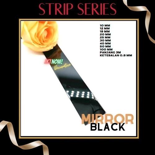 Jual Stainless Interior List Strip Mirror Black - 60mm T:0,8mm P:3 ...