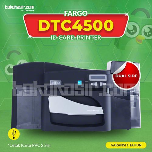 Jual ID Card Printer FARGO DTC4500E - DTC 4500 - DTC4500 E ( Dual Side ...