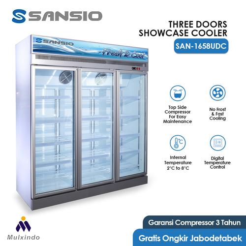 Jual SANSIO - Showcase Cooler 1658 Liter / SAN-1658UDC - Jakarta ...