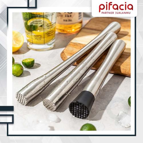 Promo Stainless Muddler Cocktail Alat Penumbuk Buah Penghancur Es Batu ...