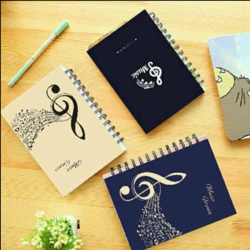 Jual Buku Not Musik balok composition garis lima isi tebal - random ...