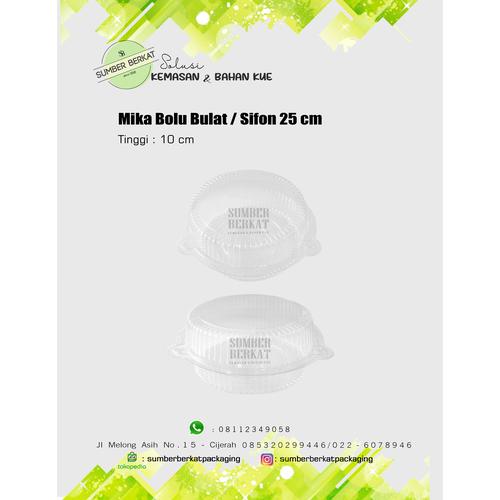 Jual Mika Chiffon / Mika Bolu Bulat 25 cm (10 pc) - Kota Bandung ...