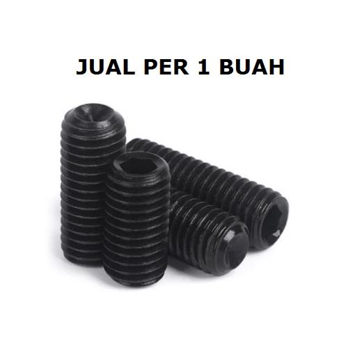 Jual Baut L Tanam Diameter m 12 Panjang 15 mm Full Drat Socket Set Screw - Kota Depok - Alat ...