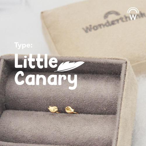 Jual wonderthink - little canary - anting -baby - emas - putih ...
