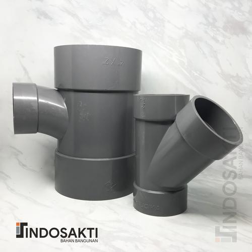 Jual Sambungan Pipa TY 45 90 Derajat Rucika PVC [D] 2, 3x3, 4x2, 4x3,4x4 - TY45 [2"] - Kab ...