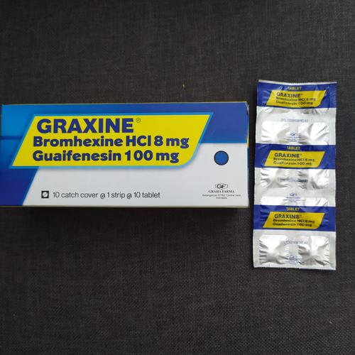 Jual Graxine isi 10 tablet, obat batuk berdahak - Kota Bandung - BioMed ...